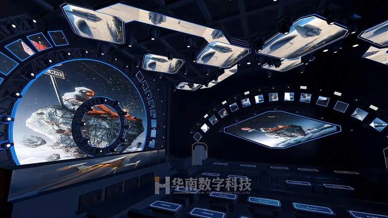 舞美设计3D动画设计演示,展现不一样的“数字科技”力量!