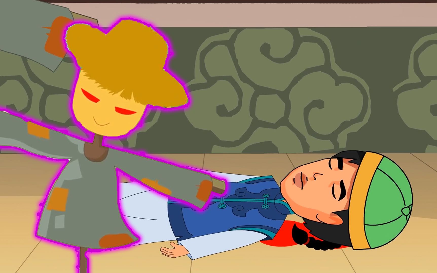 悬疑动画:奇怪!明明他控制了稻草人,为什么稻草人却杀了他?