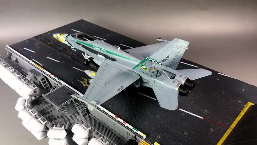 F18大黄蜂 Chippy Ho!1995 1/72#模型 #模型制作