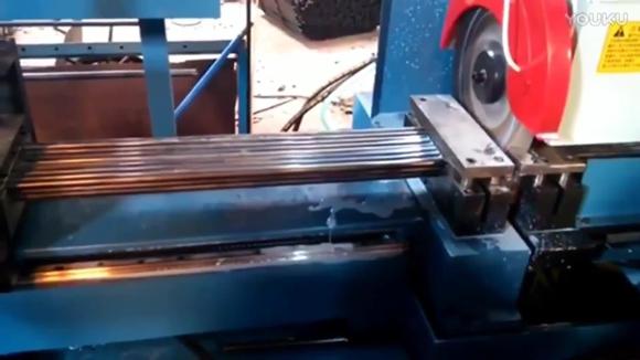 小圆管全自动切管机视频 小圆管高效多根无毛刺切管