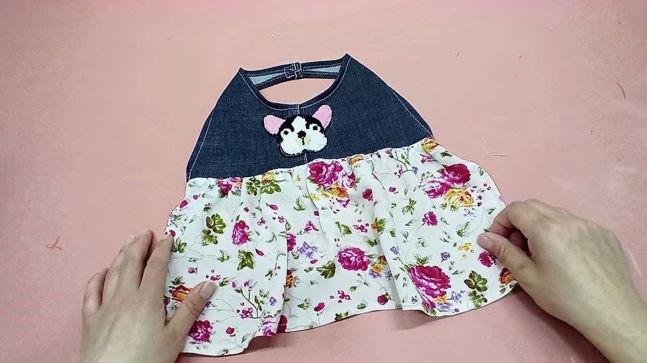 狗狗衣服别再买了,教你用旧衣服轻松改造,狗狗特喜欢