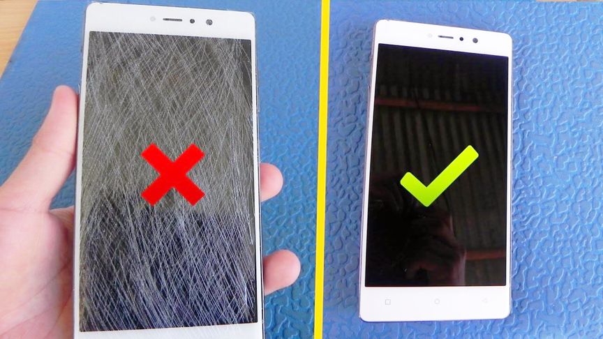 手机屏幕有划痕怎么办?别着急,一点牙膏,让你的手机焕然一新