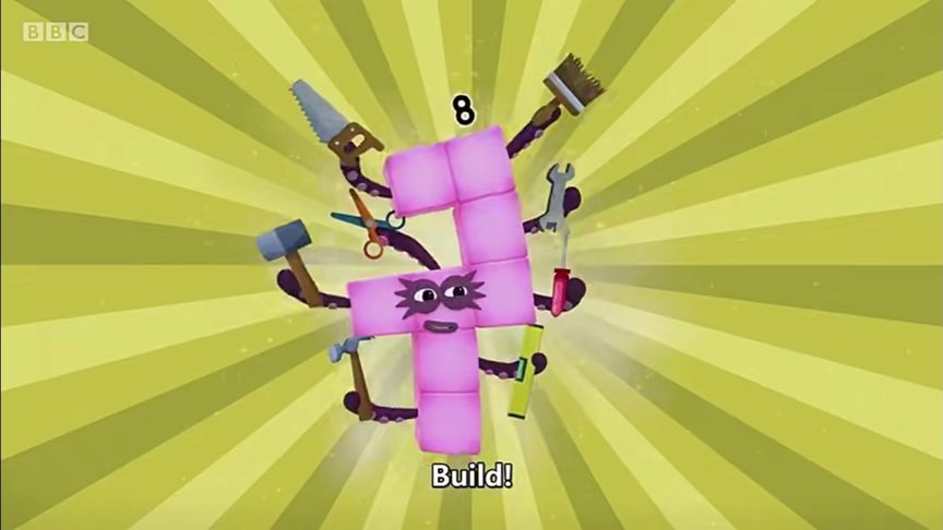 #英语启蒙 BBC英文动画:数字积木第五季30