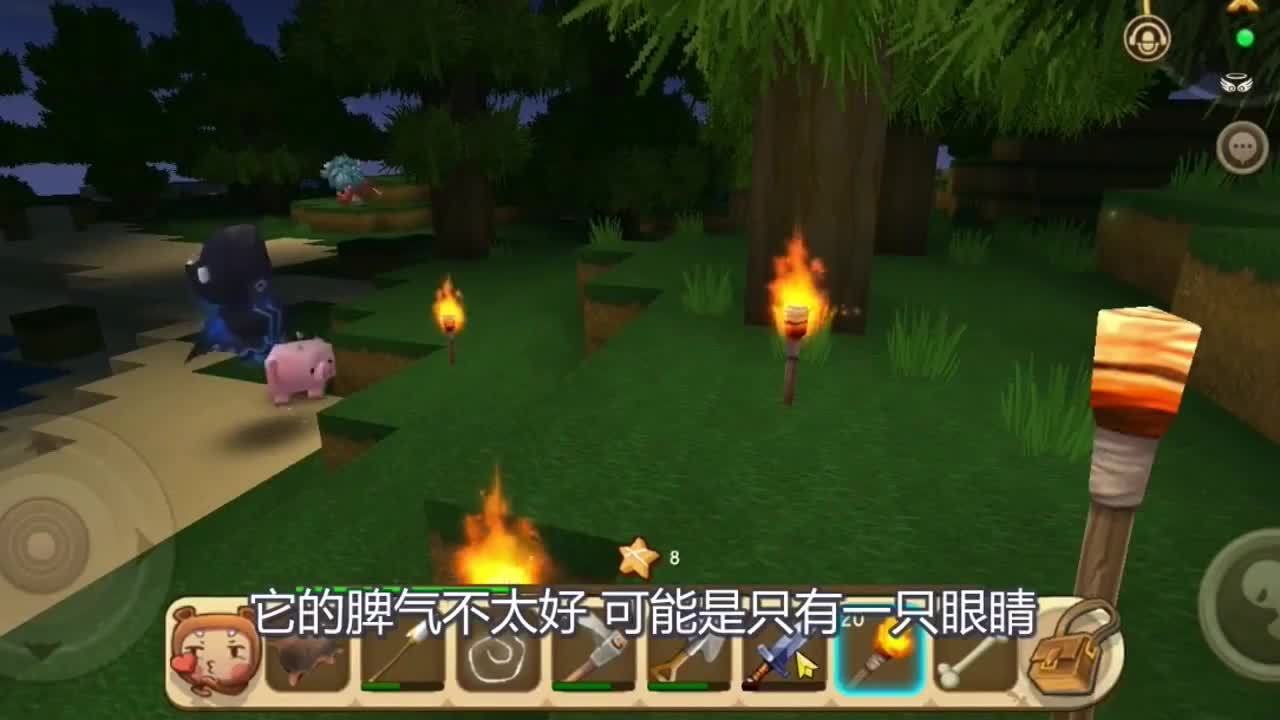 迷你世界:狗蛋被地心人干倒,二狗子靠着宠物狗能获胜吗?