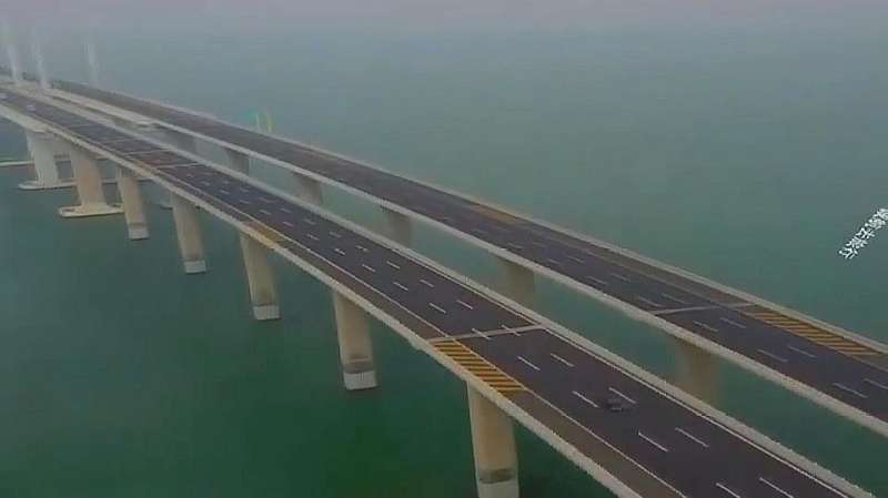 171_快速带你领略,世界上最长的跨海大桥,用事实证明中国制造