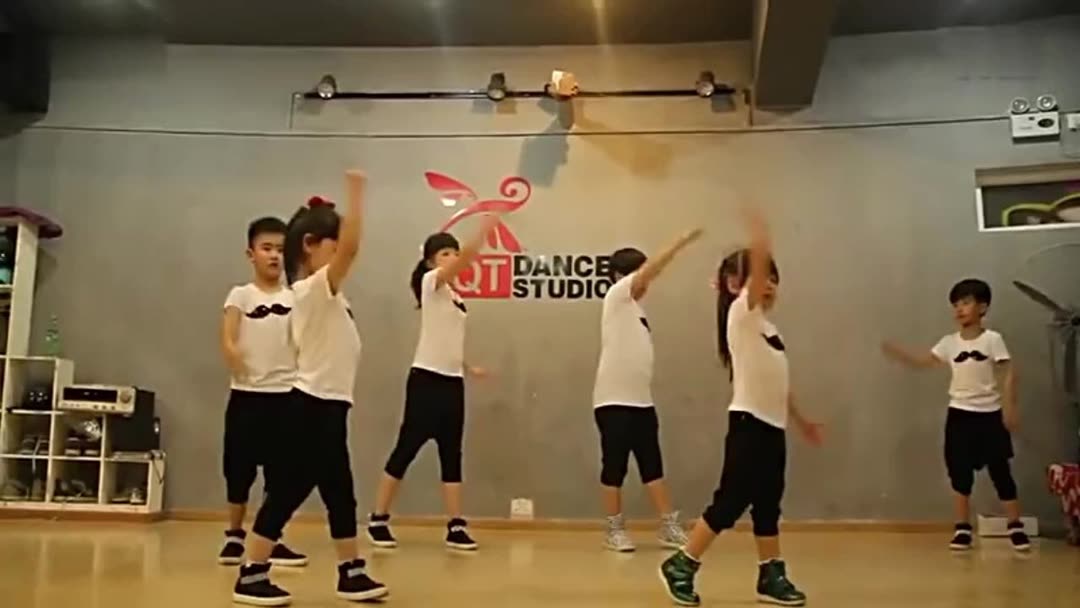 儿童教学舞蹈 儿童街舞少年hiphop教学
