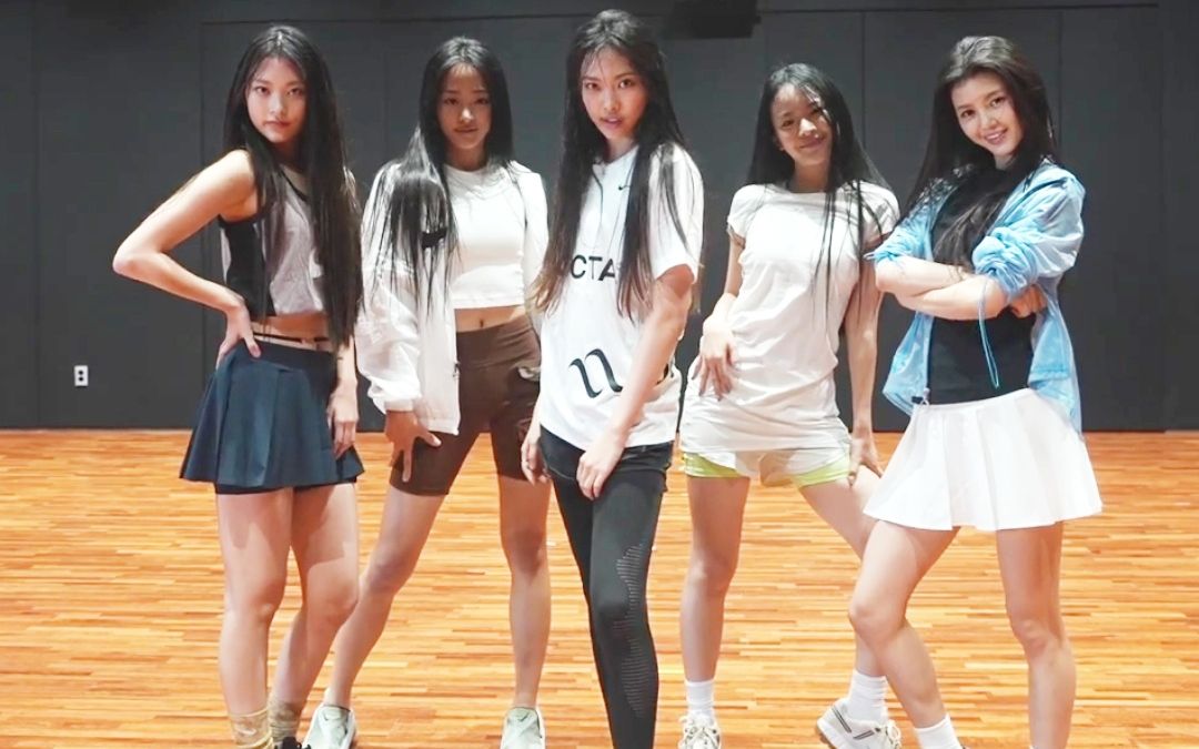 Newjeans新曲Hype Boy+Attention+Cookie练习室公开!恭喜出道初一位
