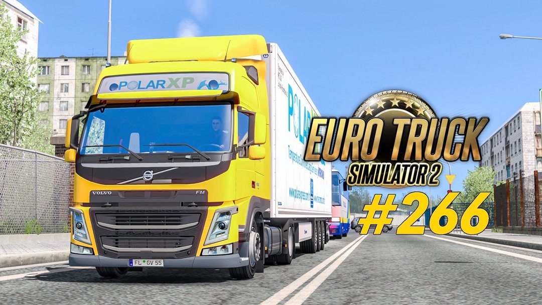 欧洲卡车模拟2:Promods-v2.40版本试玩 波兰高速飞驰