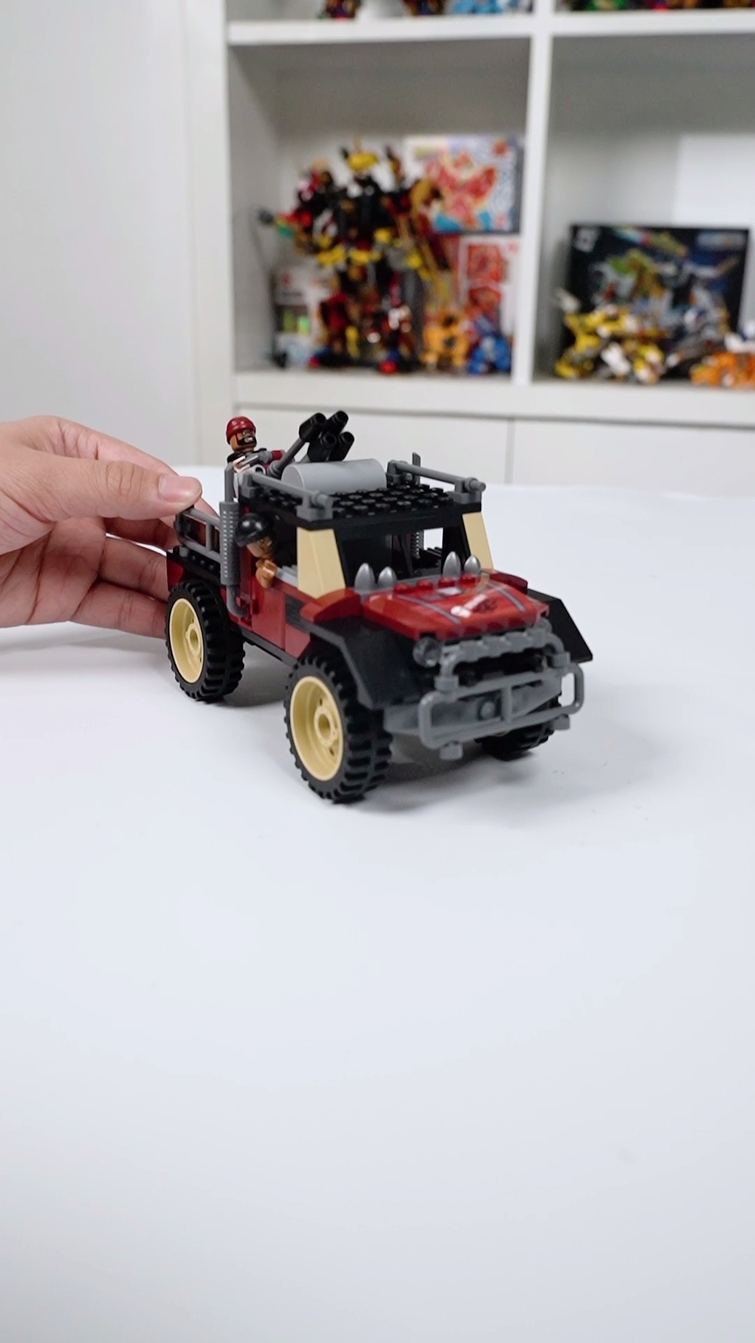 #雷霆突击战 武装皮卡,全力出动!#乐高积木 #变形玩具 #moc