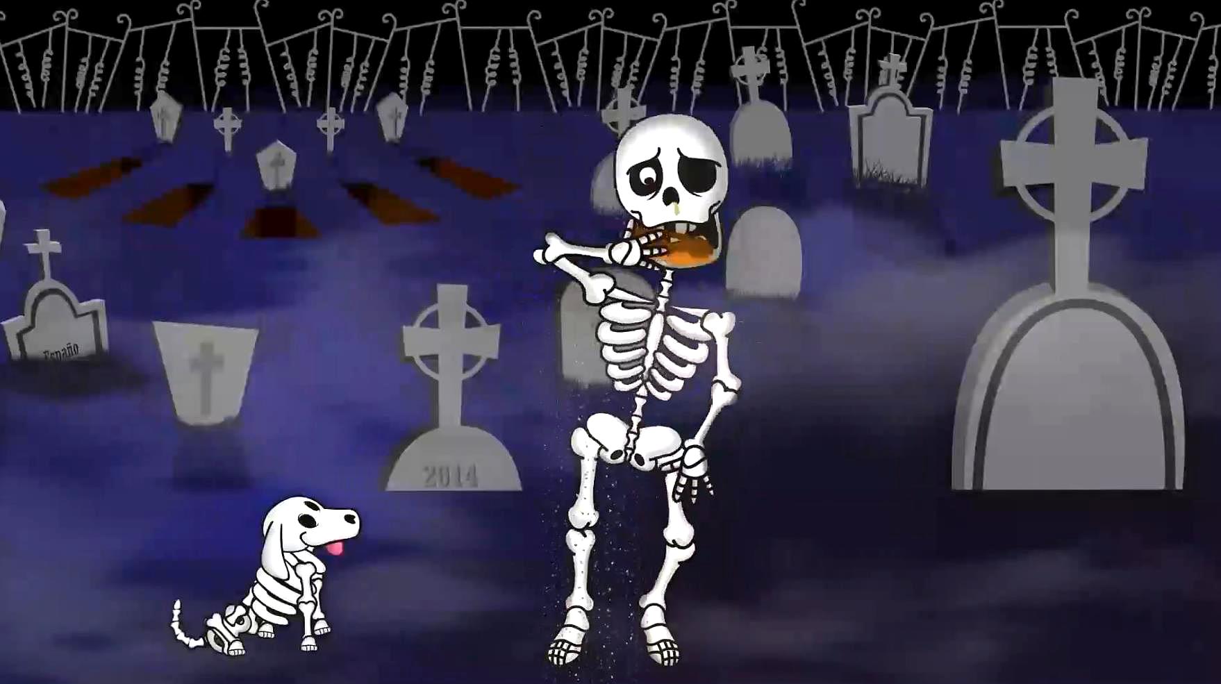 骷髅恐怖动画:小鬼作祟