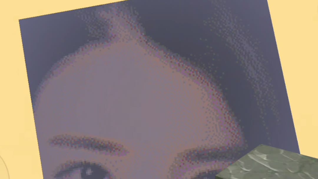 迷你世界美女像素画