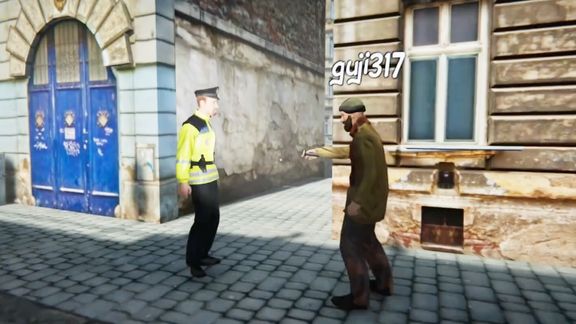 乞丐模拟器:跟路人要钱太慢,楚河专心研究刮刮乐