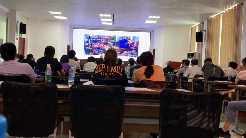 好好学习、天天向上!企业生产安全培训中