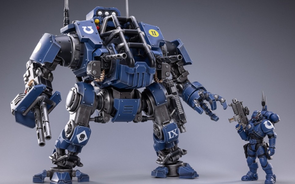 战锤40k JOYTOY暗源 1:18 极限战士 不败者战术铠甲 大货开箱分享