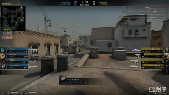 今天一波竞技模式3杀#csgo