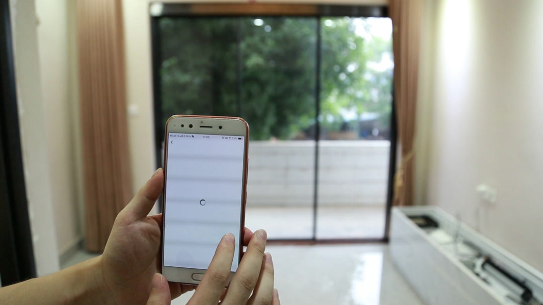 云蜗自动门实现手机远程智能控制开关门