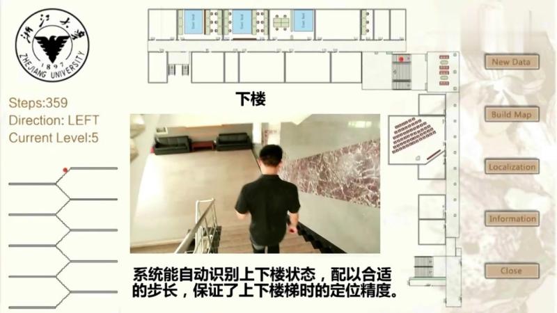 浙大控制学院G-Loc室内定位技术展示视频
