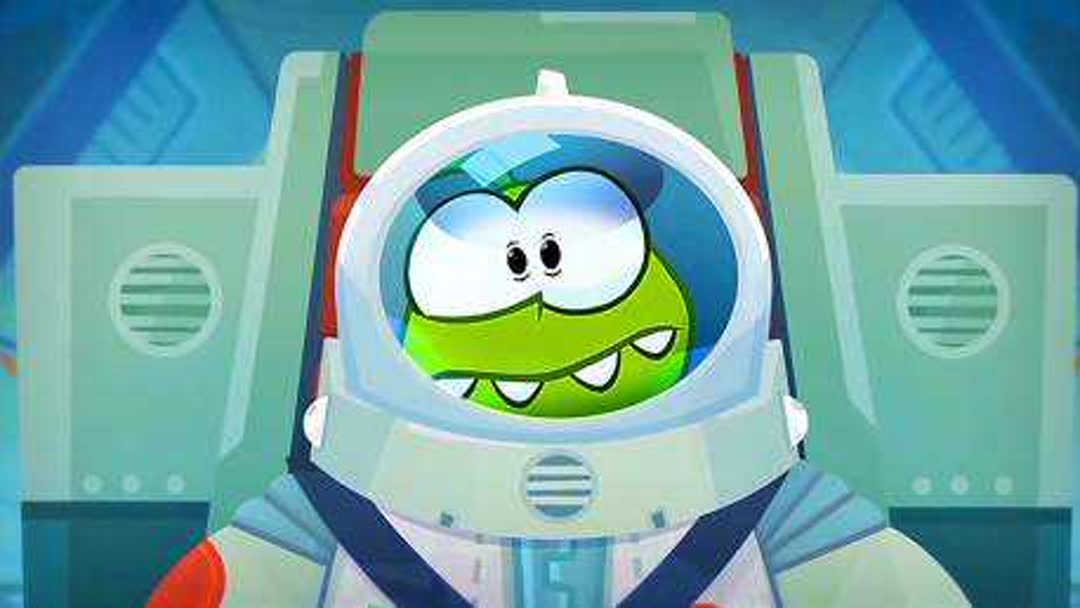 奥姆动画:奥姆穿着太空服来到宇宙,探索奇妙太空生活