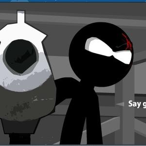 画火柴人的战神 