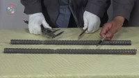 钢筋最大力总延伸率测量试验 } 微工路试验检测视频