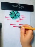 #开学来电 #画画 #水墨 #传统文化 一学就会系列3:小小鱼画法