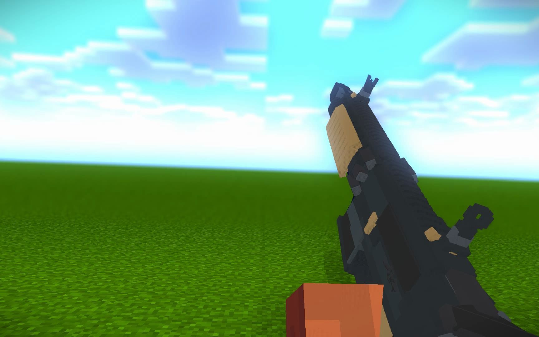 【我的世界动画】MW2019 MK18 Mode1动作展示