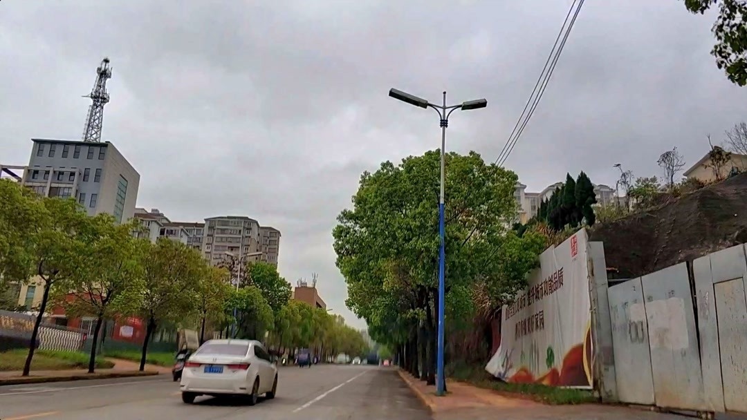 骑行vlog0330 电瓶车骑在城市道路