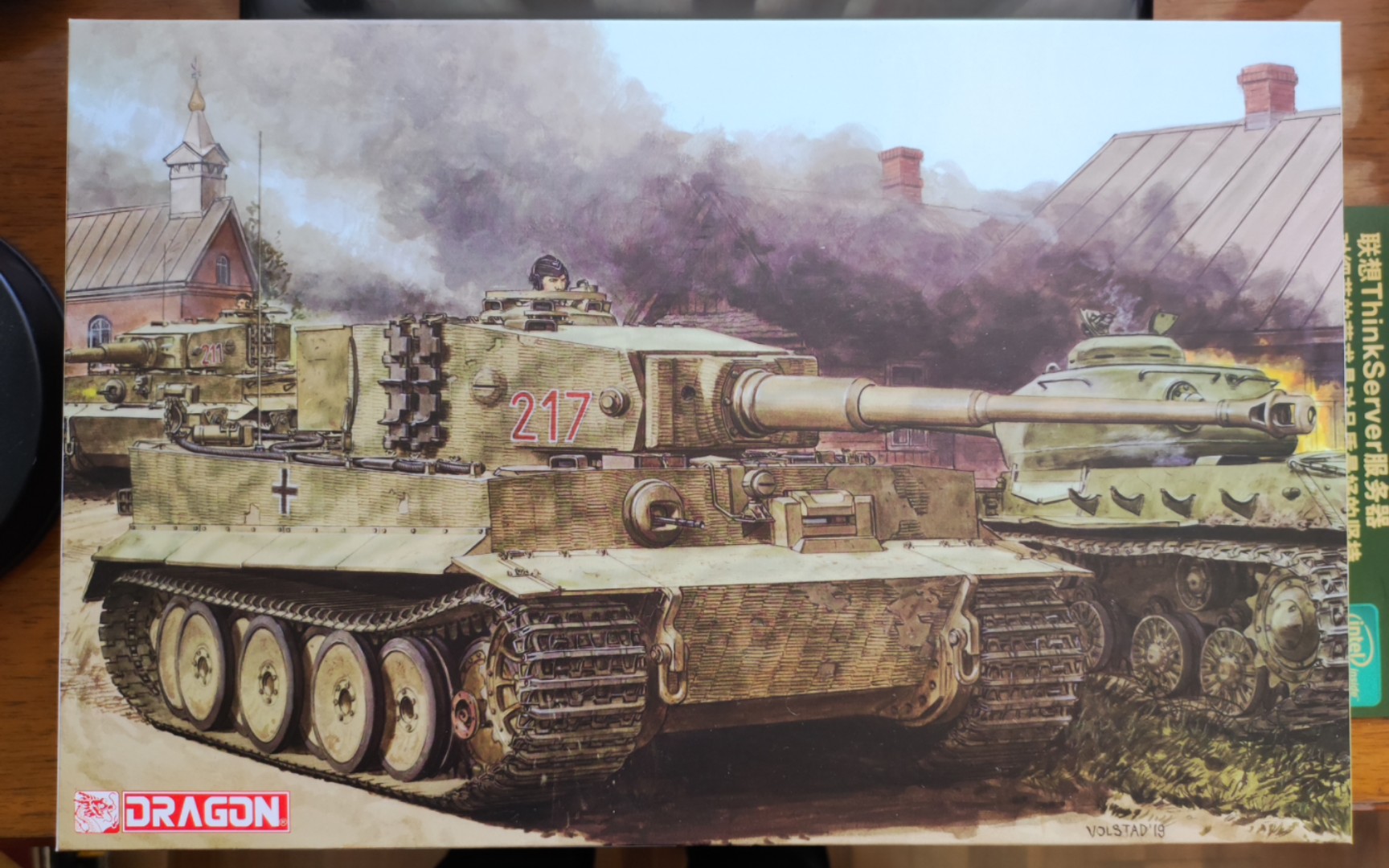 【模型测评】威龙 1/35 虎式重型坦克中期型(卡尔尤斯车)模型