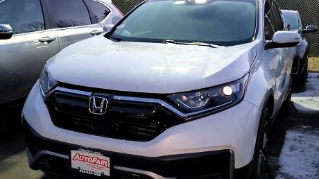 夜晚实拍2021款本田CRV,按下钥匙看到实车,不要太喜欢了!