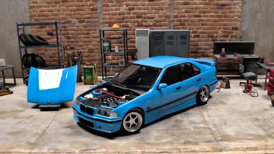 BMW M3 GT模型制作