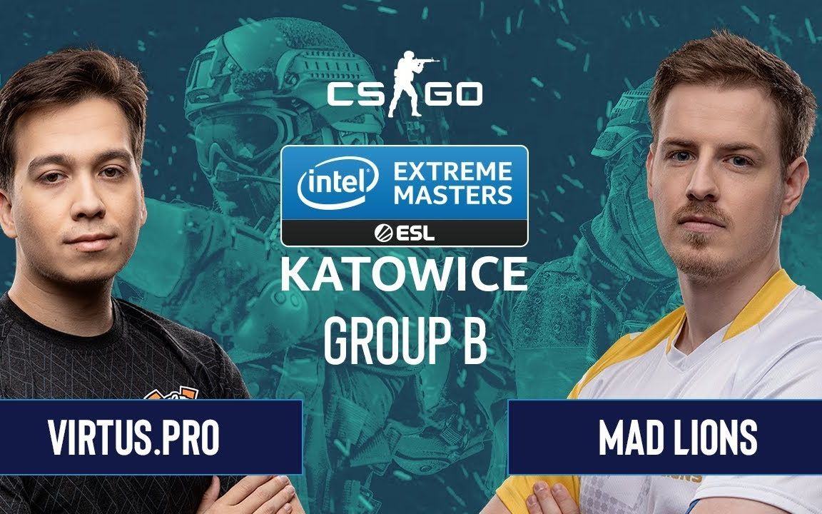 ...IEM卡托维兹2020 Virtus.pro vs. MAD Lions BO3英文回放|CS:GO