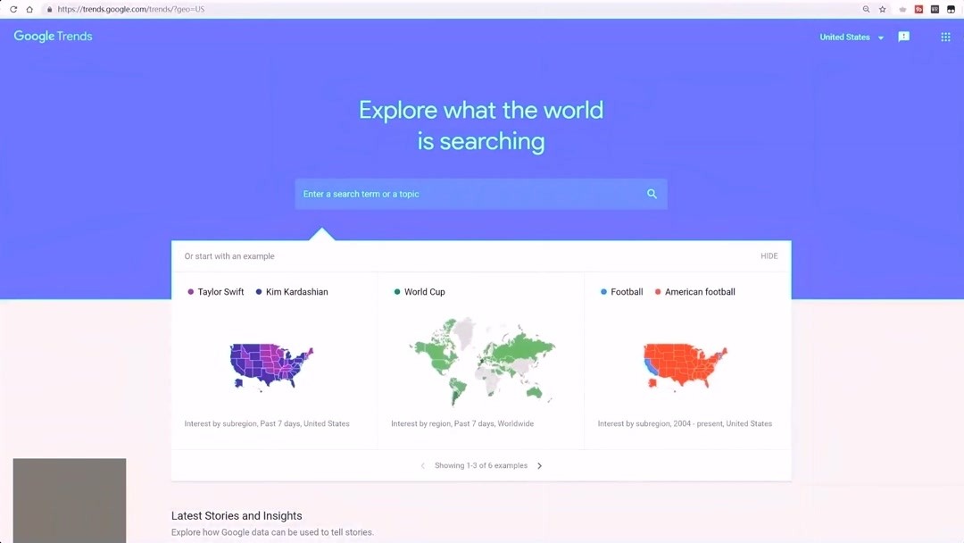 9. 利用Google Trends查看热门话题(YouTube教程)