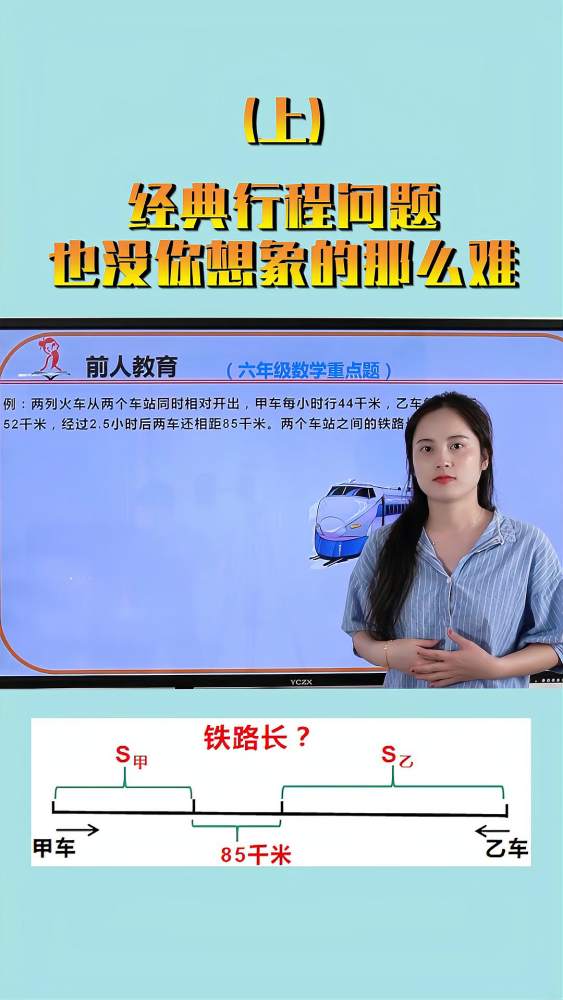 小升初重难点必备知识——几何题之行程问题 教学视频(上)