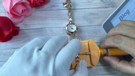 时尚手链表拆卸表带教程