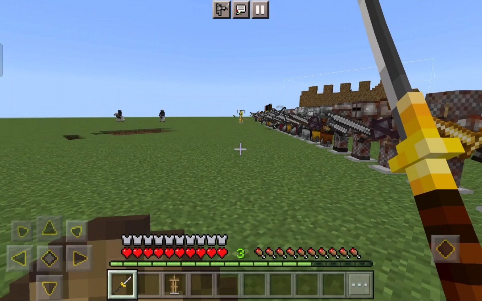 在我的世界中用各式各样的盔甲跟朋友决斗是什么感觉?