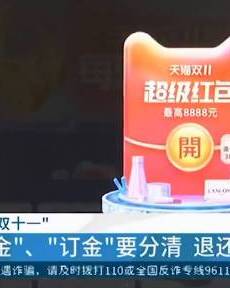 【尾款人注意!付定金后卖家违约需2倍退还】据荔枝新闻报道:双十一...