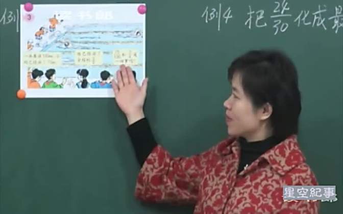 黄冈小学五年级数学下册教学:约分