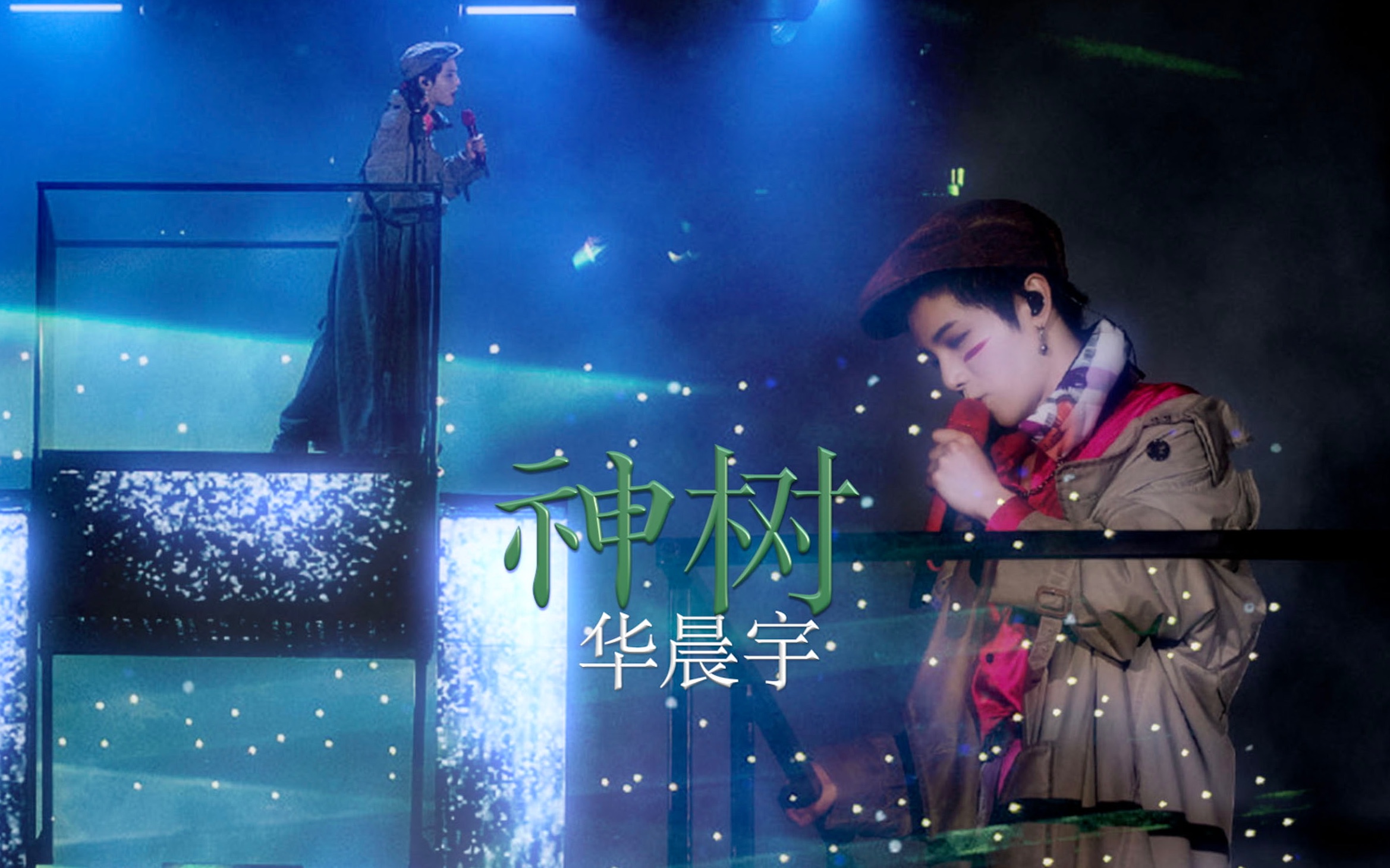 华晨宇【神树】2019火星演唱会内场后排视角(附字幕)16/17两场混剪