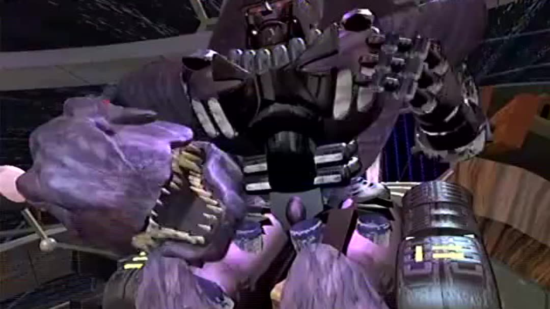 《变形金刚之超能勇士》犀牛勇士被改造成原始兽