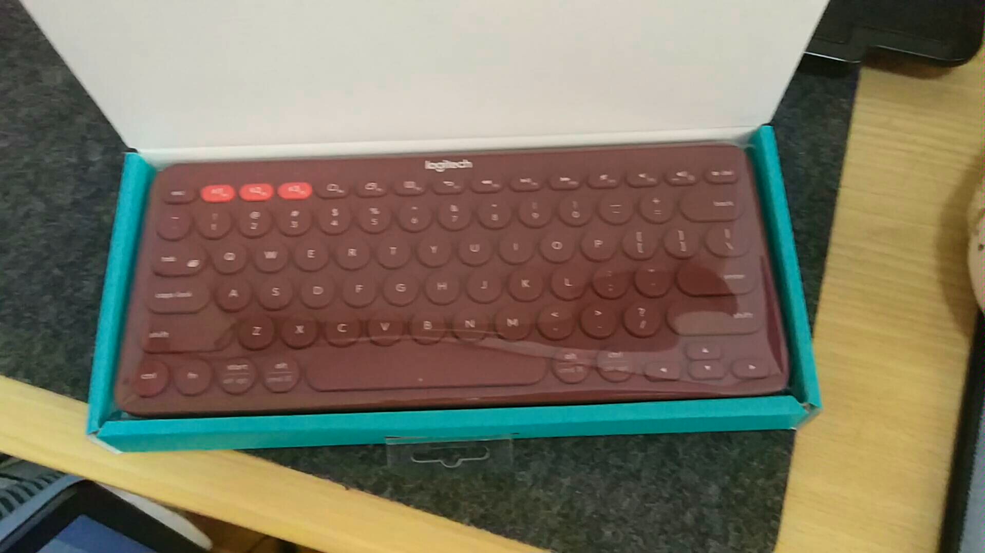 罗技K380键盘拆箱