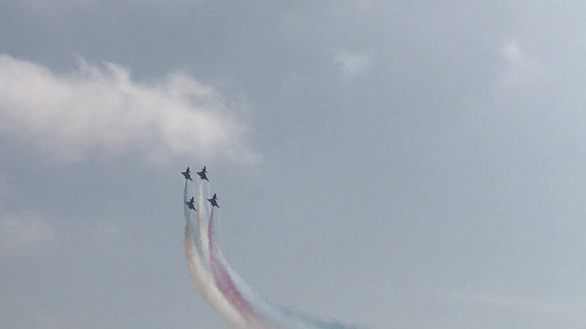 2018珠海航展八一飞行表演队