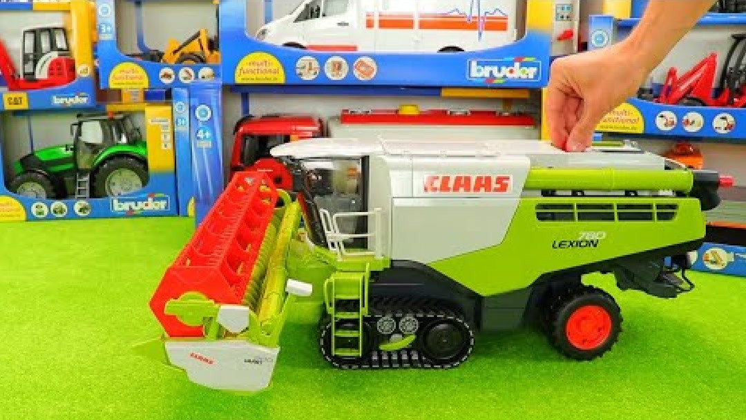 工程车动画:挖掘机,四驱车和洒水车