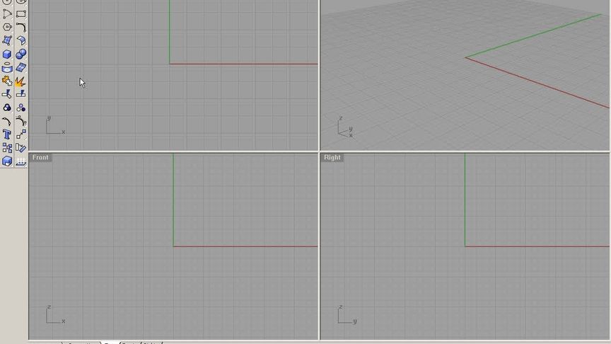 犀牛建模入门教程——曲面菜菜单-曲线挤面-024
