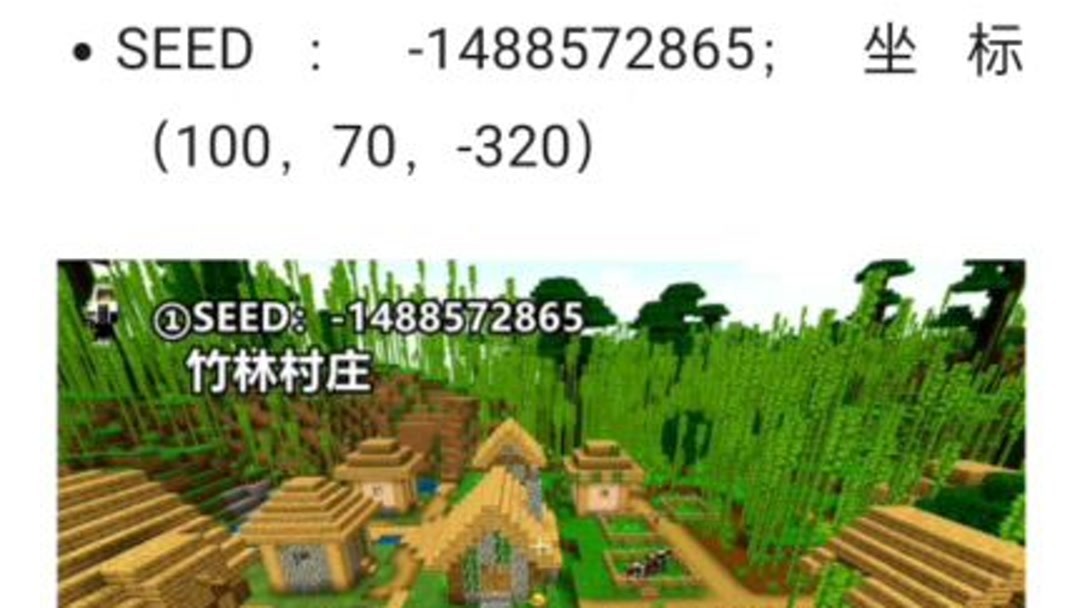 我的世界神级种子 超级无敌富