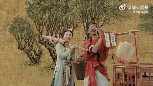 好美的画面~ 当传世名画中的主角来到杭州 [微风]当传世名画中的"主角...