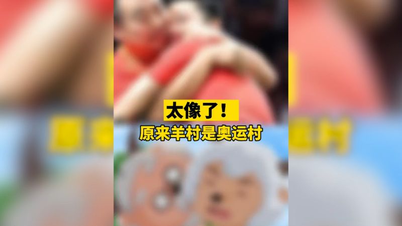 据说羊羊运动会是08年为科普奥运会的动画片 #原来羊村是奥运村#...