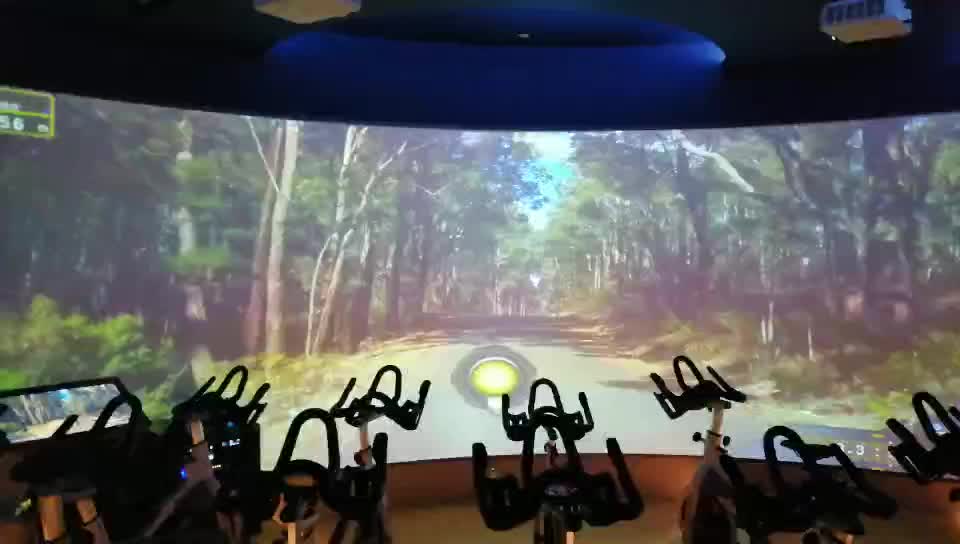 3D智能网络动感单车房