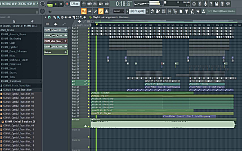 Fl studio:使用游戏耳机写的渐进浩室