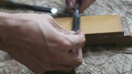 台湾木工DIY教学: 磨刀石研磨方法