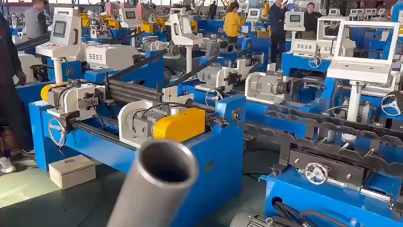 圆管双头平面倒角机 倒角机 双头倒角机 铁管 管材管件